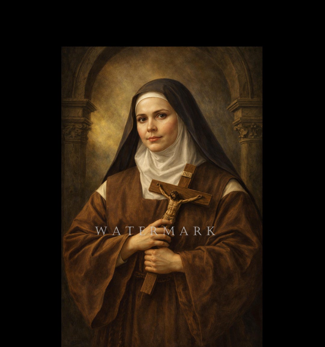 St. Elizabeth of the Trinity Custom Digital Oil Painting DIGITAL ...