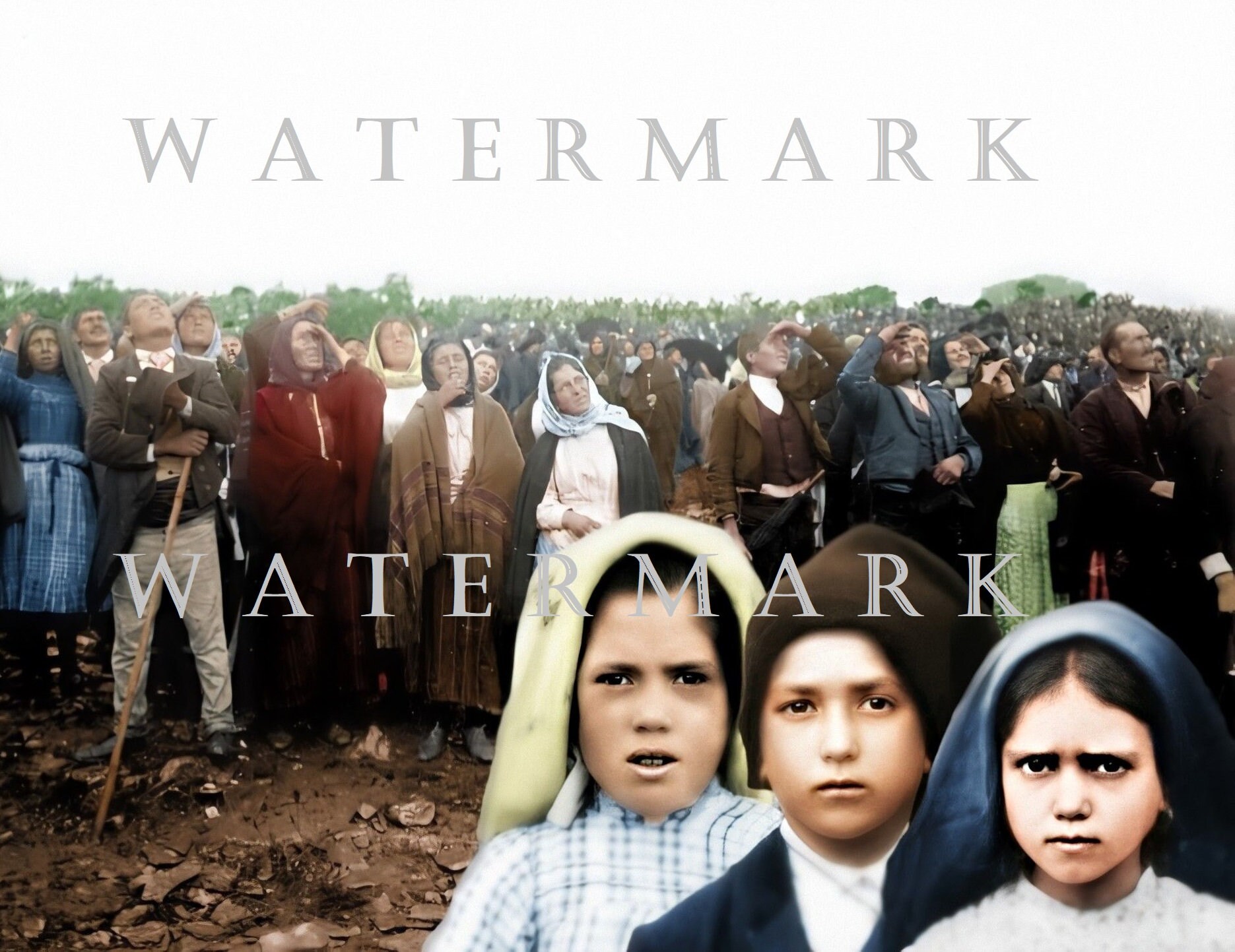 Lucia, Francisco and Jacinta of Fatima DIGITAL DOWNLOAD Custom ...