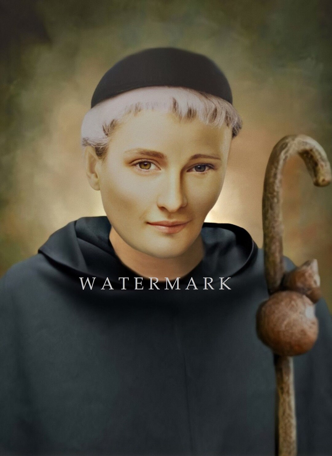 St. Peregrine Laziosi - Patron Saint of Cancer Victims Custom Digital ...