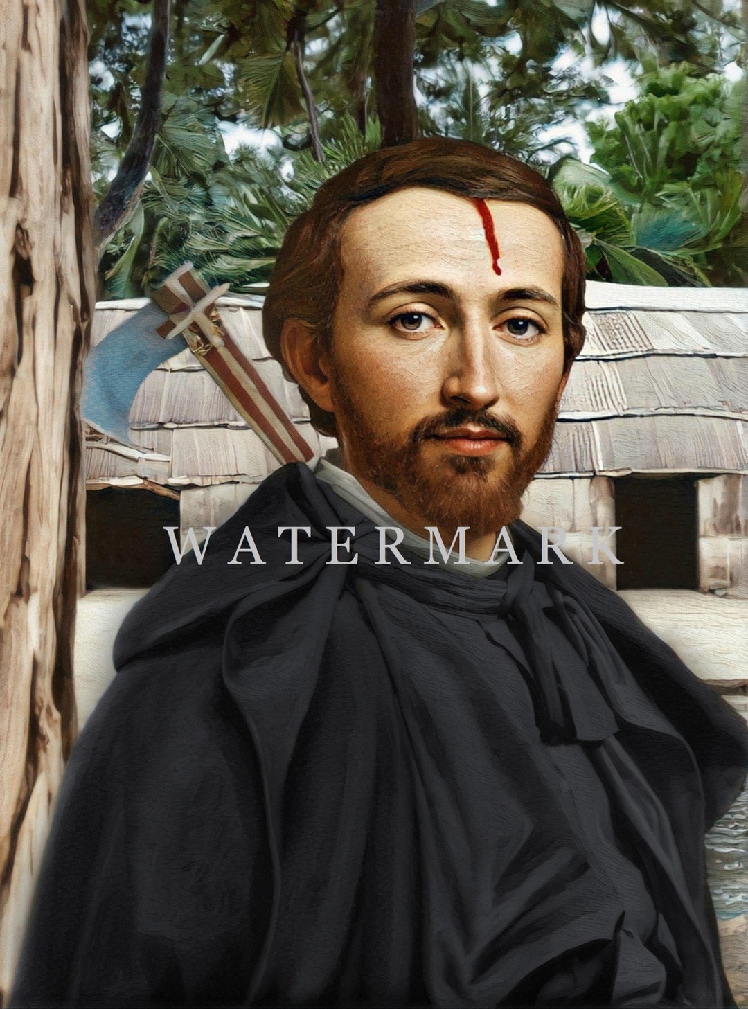 St. Isaac Jogues Custom Digital Oil Painting DIGITAL DOWNLOAD - Etsy