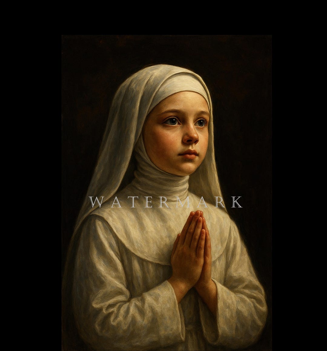 Blessed Imelda Lambertini Custom Digital Oil Painting DIGITAL DOWNLOAD ...
