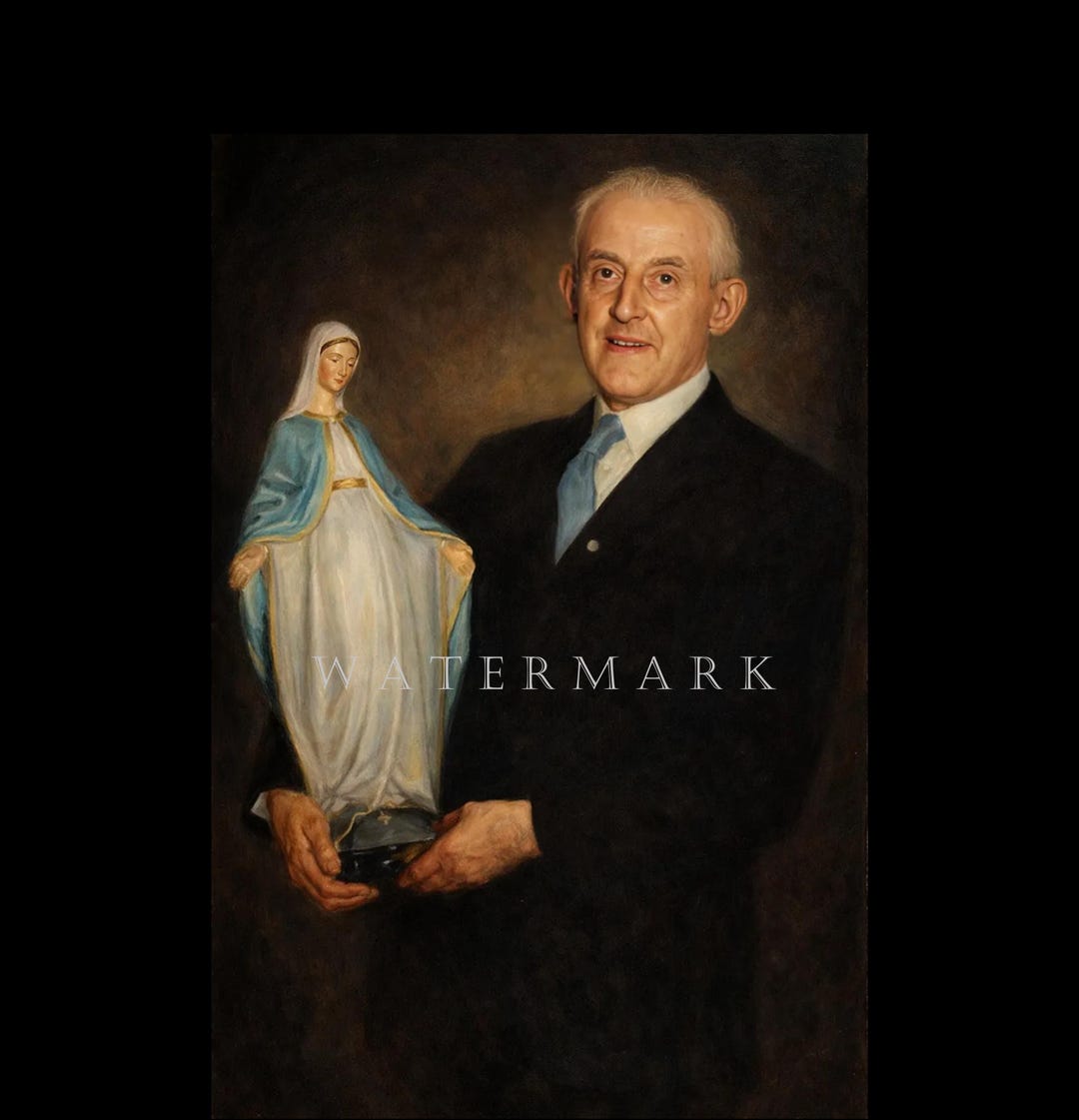 Servant of God Frank Duff - Founder of the Legion of Mary - Custom ...
