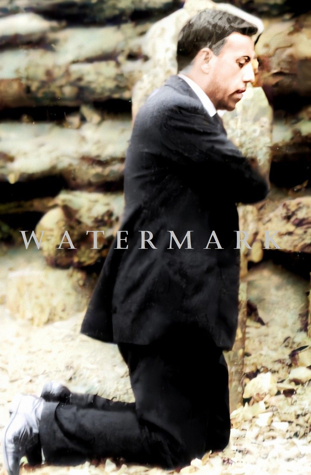 St. Miguel Pro Martyrdom DIGITAL DOWNLOAD Custom Colorized Digital ...