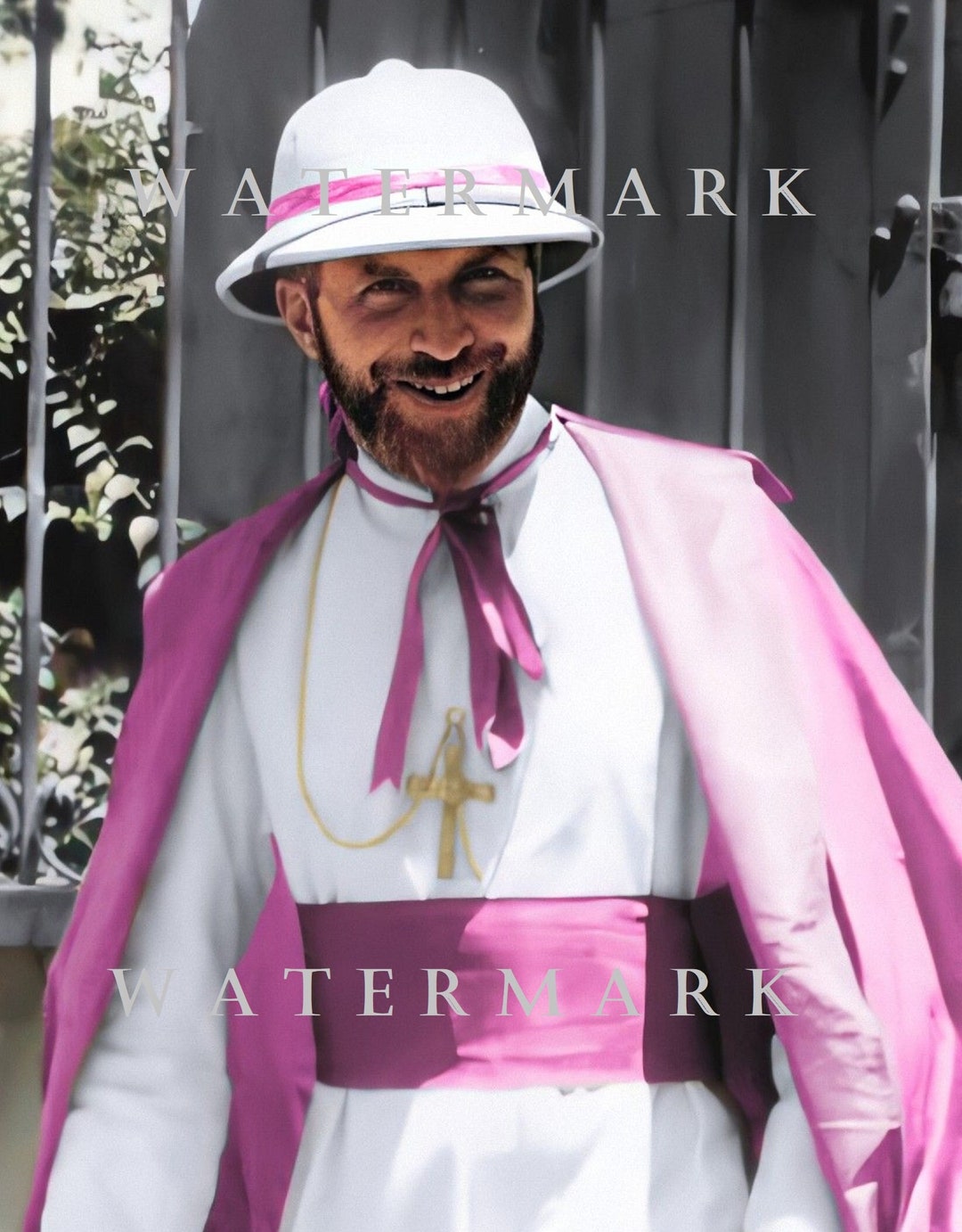 Custom DIGITAL DOWNLOAD Colorized Photo Painting SSPX Catholic ...