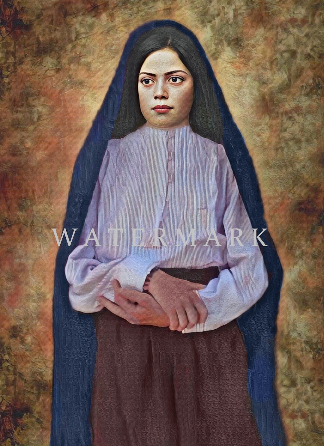 Sister Lucia Dos Santos of Fatima Custom Digital Oil Painting DIGITAL ...