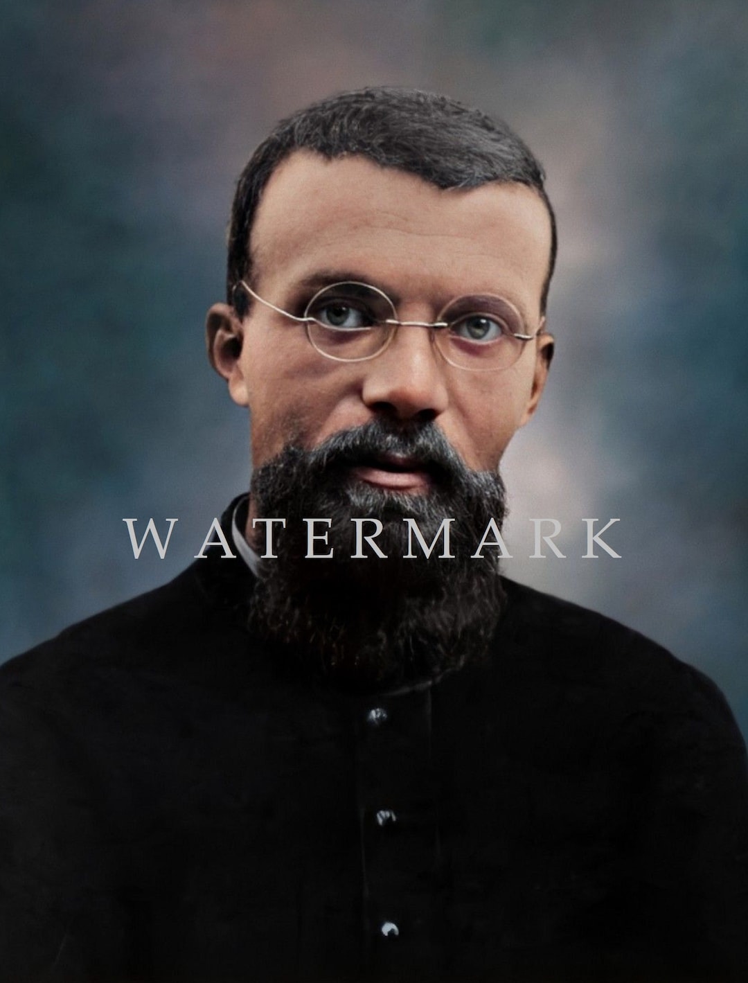 St. Callistus Caravario DIGITAL DOWNLOAD Custom Colorized Digital Photo ...