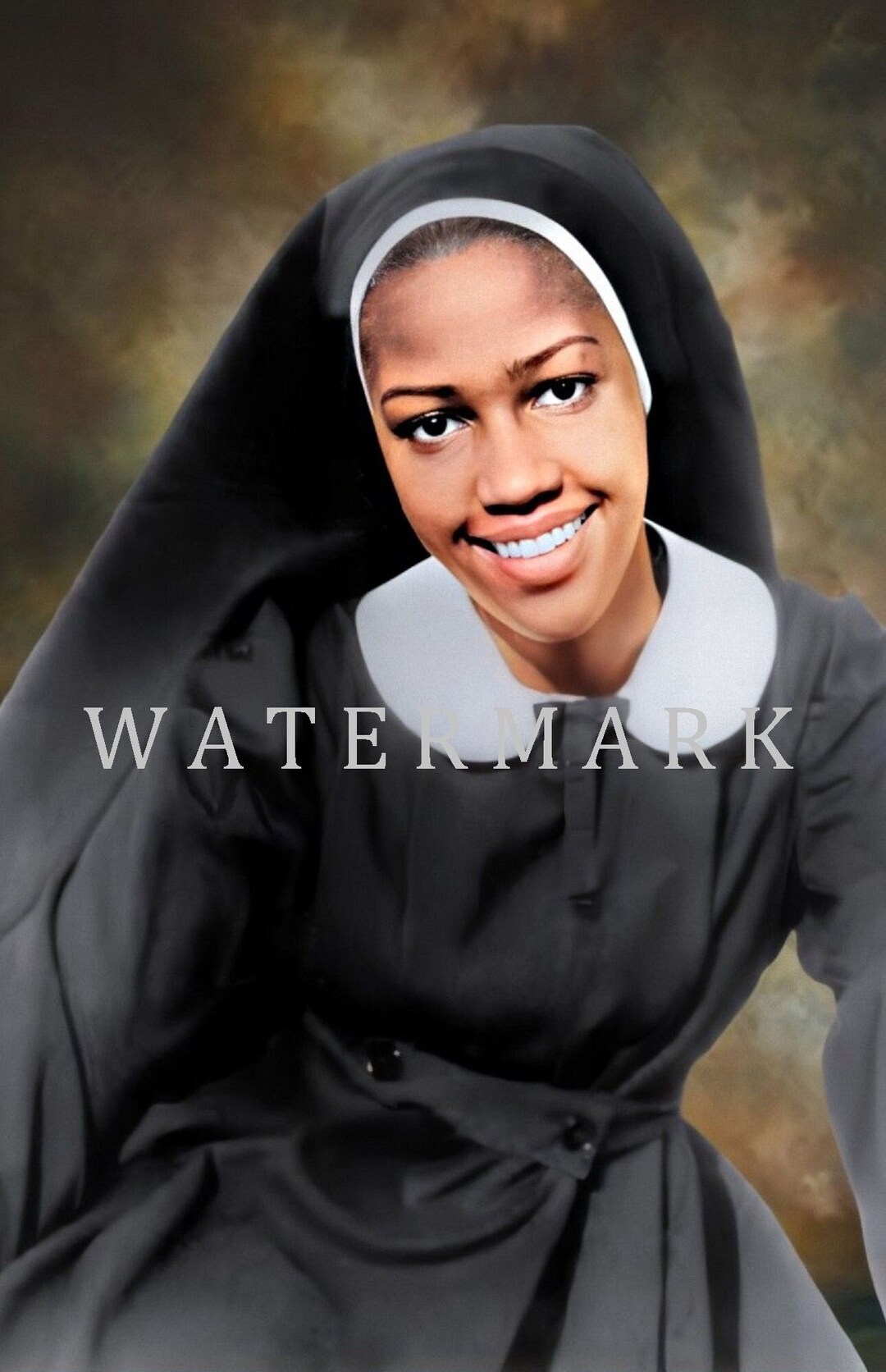 Servant of God Thea Bowman DIGITAL DOWNLOAD Custom Colorized Digital ...