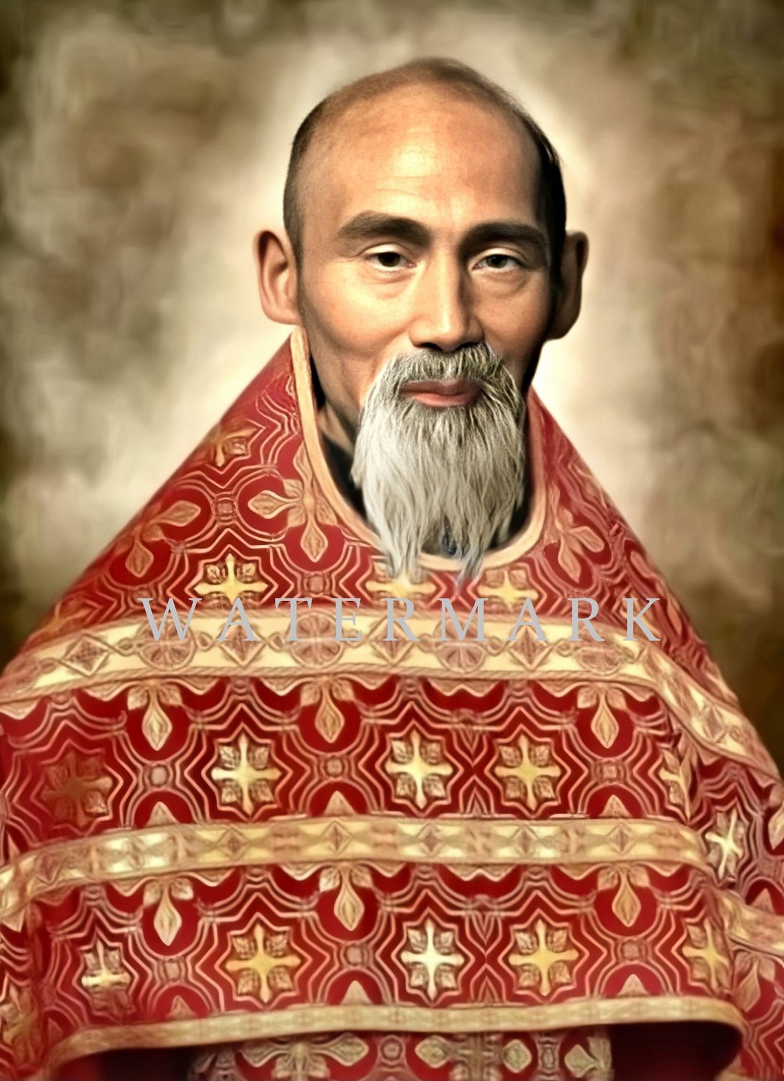 St. Augustine Zhao Rong Custom Digital Oil Painting DIGITAL - Etsy