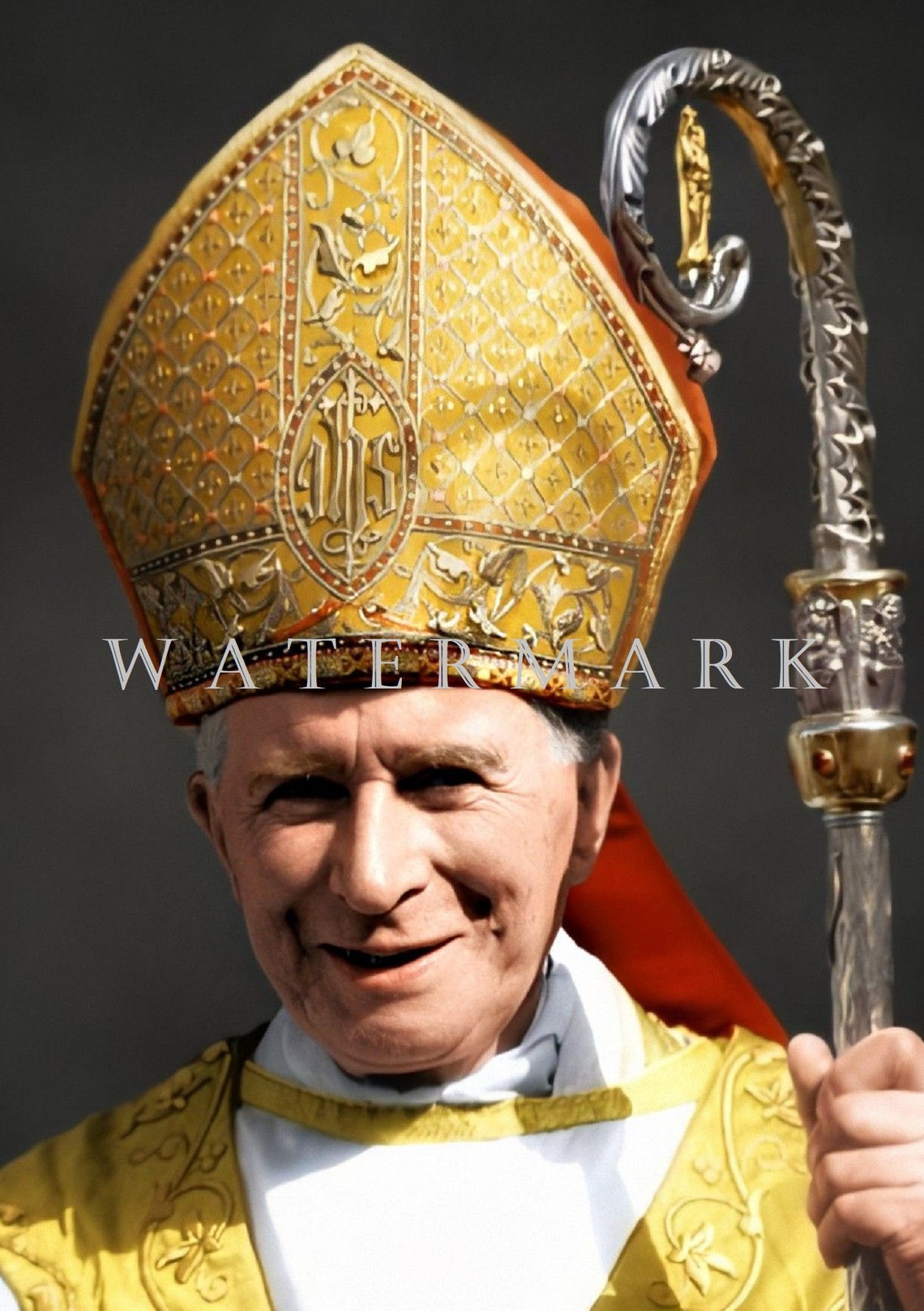 Custom Colorized DIGITAL DOWNLOAD Photo Painting SSPX Catholic | Etsy