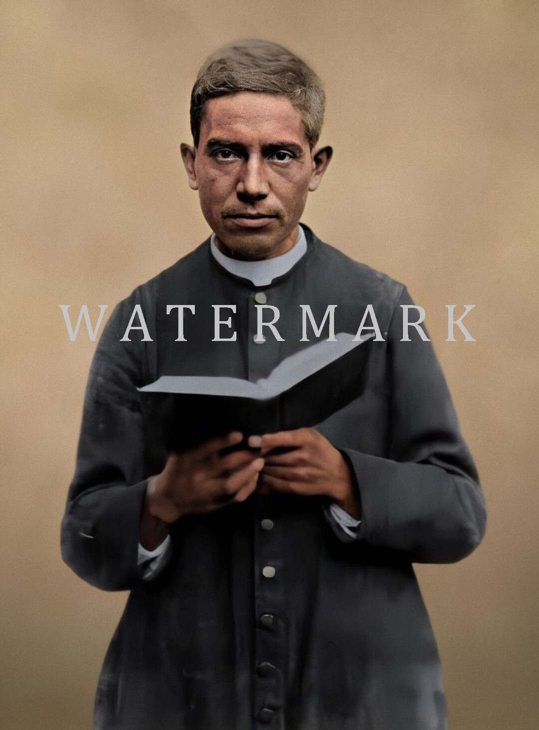 St. Cristóbal Magallanes Jara DIGITAL DOWNLOAD Custom Colorized Digital ...