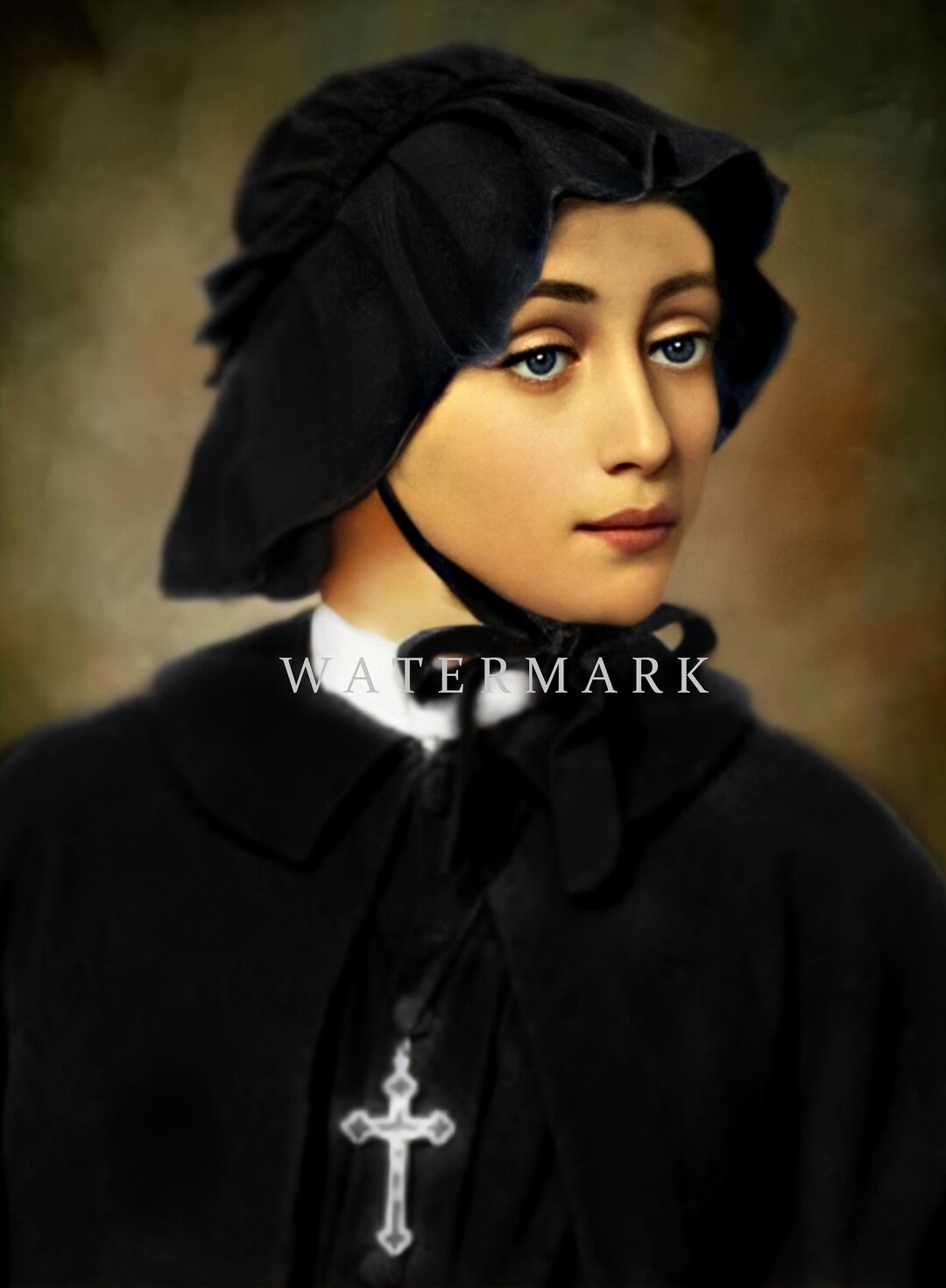 St. Elizabeth Ann Seton Custom Digital Oil Painting DIGITAL DOWNLOAD - Etsy