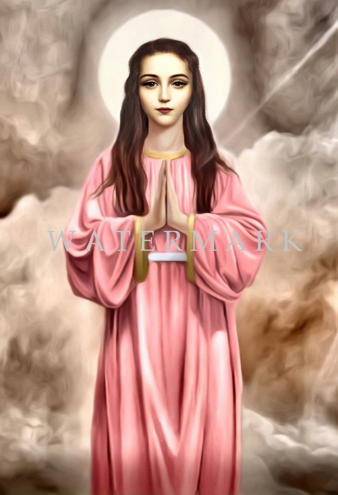 St. Philomena Custom DIGITAL DOWNLOAD Digital Oil Painting - Etsy