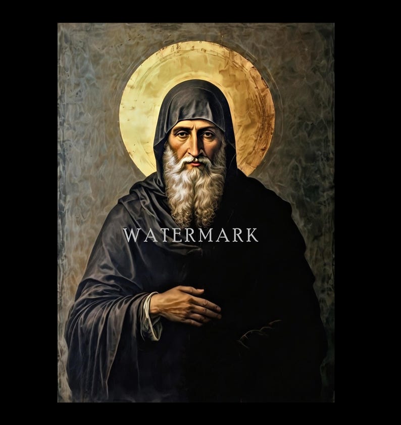 St. Benjamin Custom Digital Oil Painting DIGITAL DOWNLOAD - Etsy
