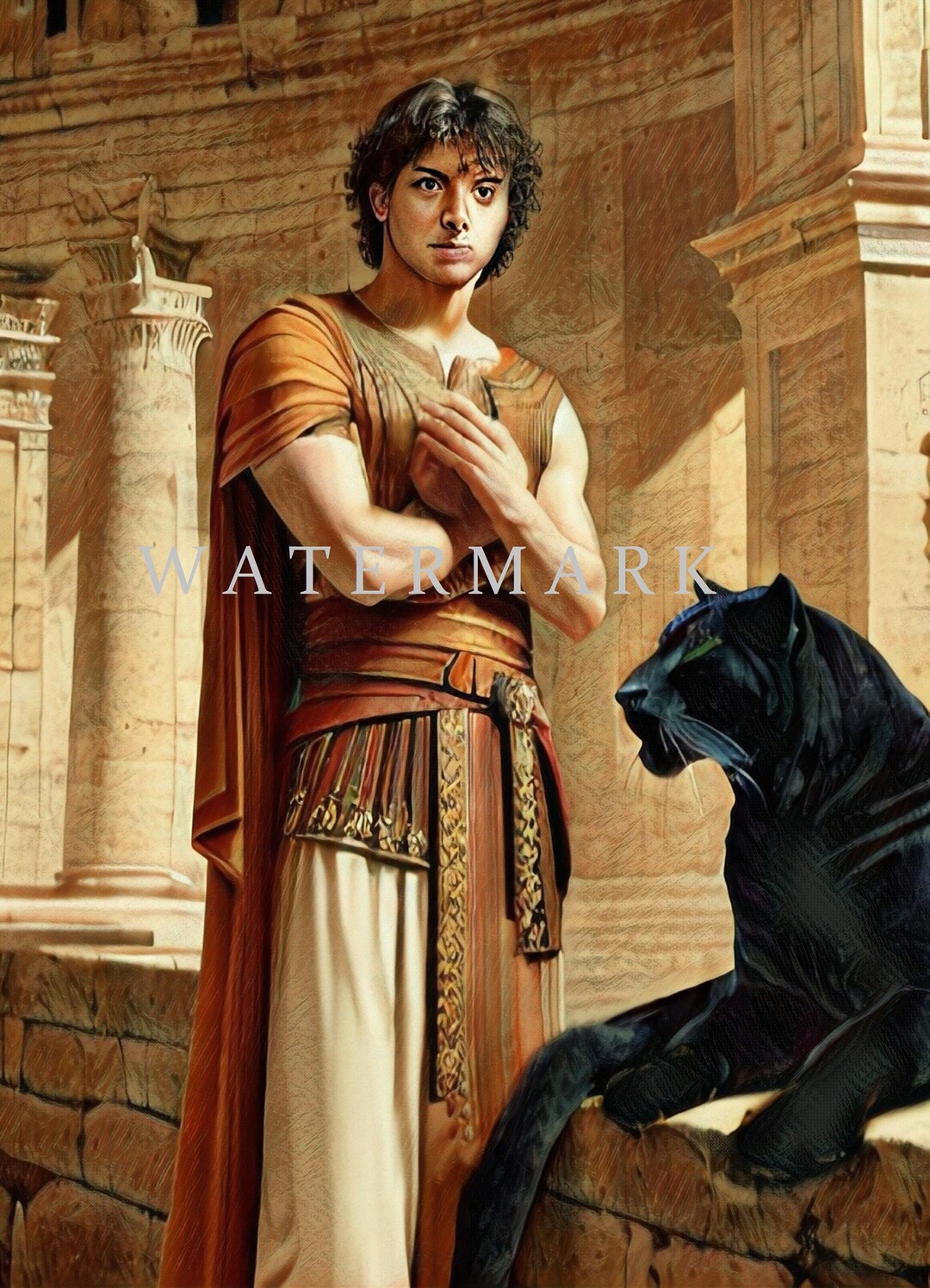 St. Pancratius - Pancras Custom Digital Oil Painting DIGITAL DOWNLOAD ...