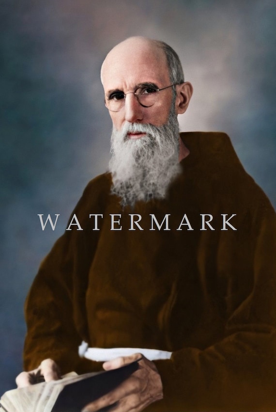 Blessed Solanus Casey Custom Colorized DIGITAL DOWNLOAD Photo | Etsy
