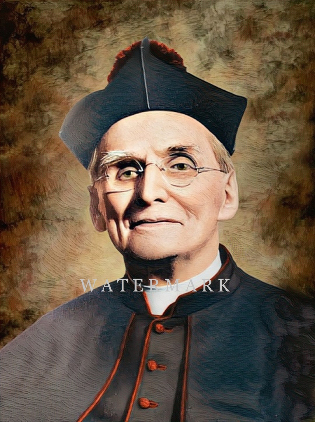 Venerable Father Nelson Baker Custom Digital Oil Painting DIGITAL ...