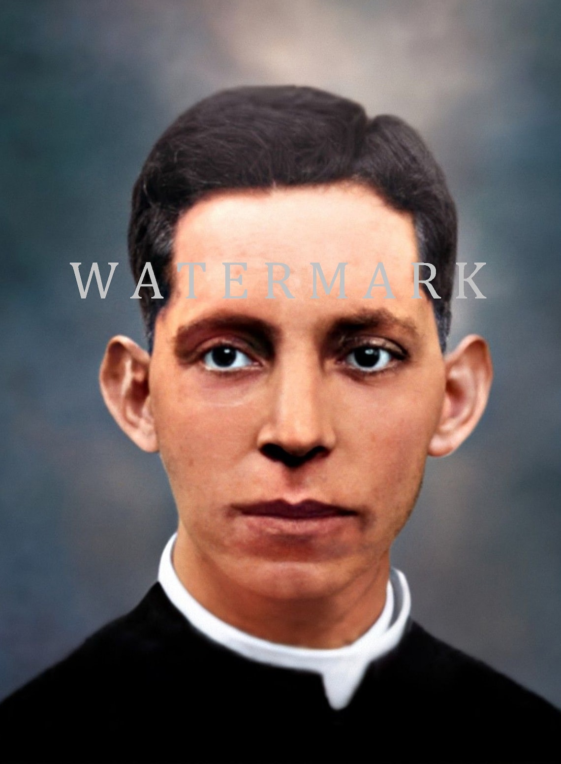 St. Agustín Caloca Cortés DIGITAL DOWNLOAD Custom Colorized Digital ...