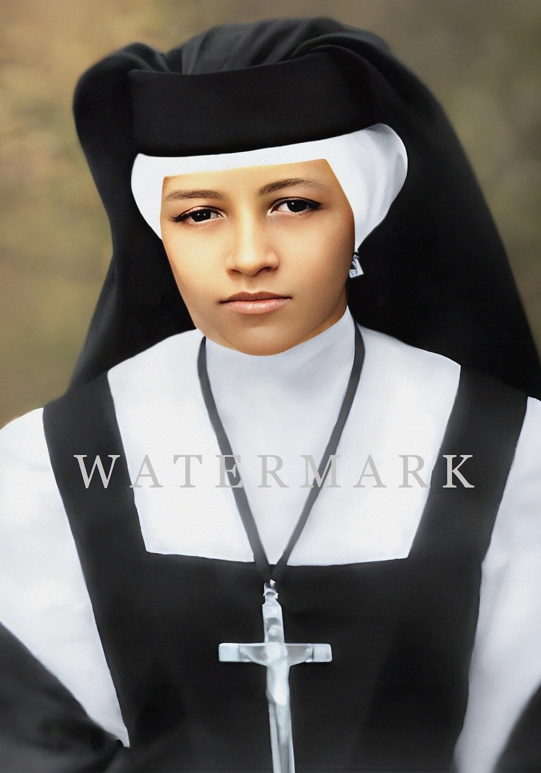 Blessed Laura Evangelista María De San José Alvarado Custom Colorized ...