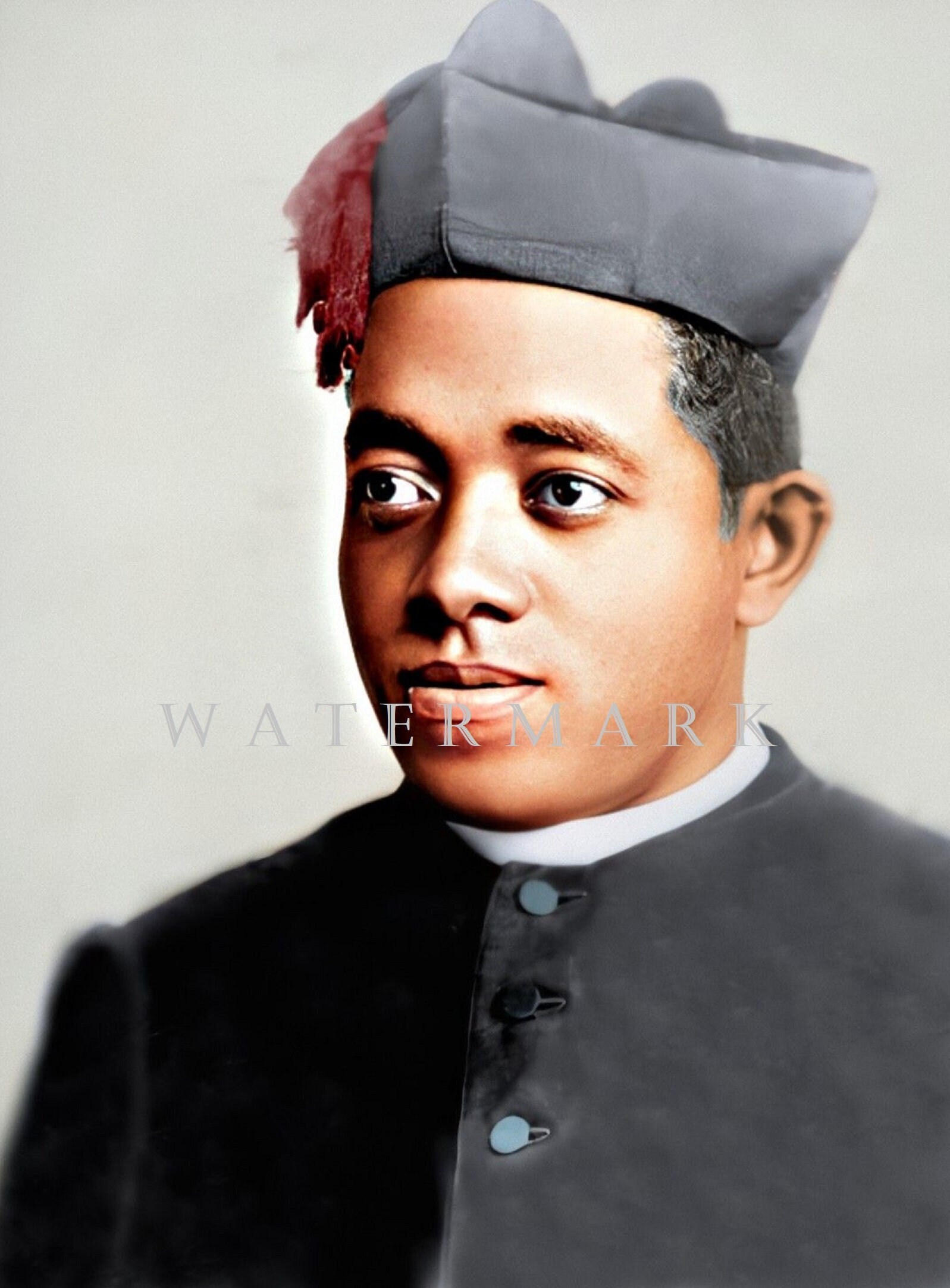 Venerable Fr Augustus Tolton DIGITAL DOWNLOAD Custom Colorized Digital ...