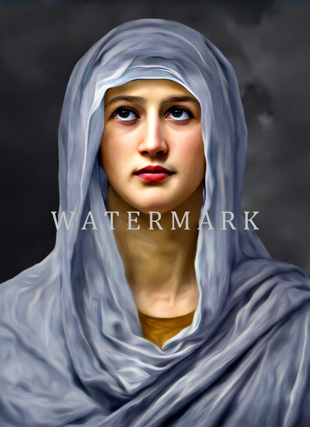 Restored and Customized DIGITAL DOWNLOAD Digital Oil Painting of the ...