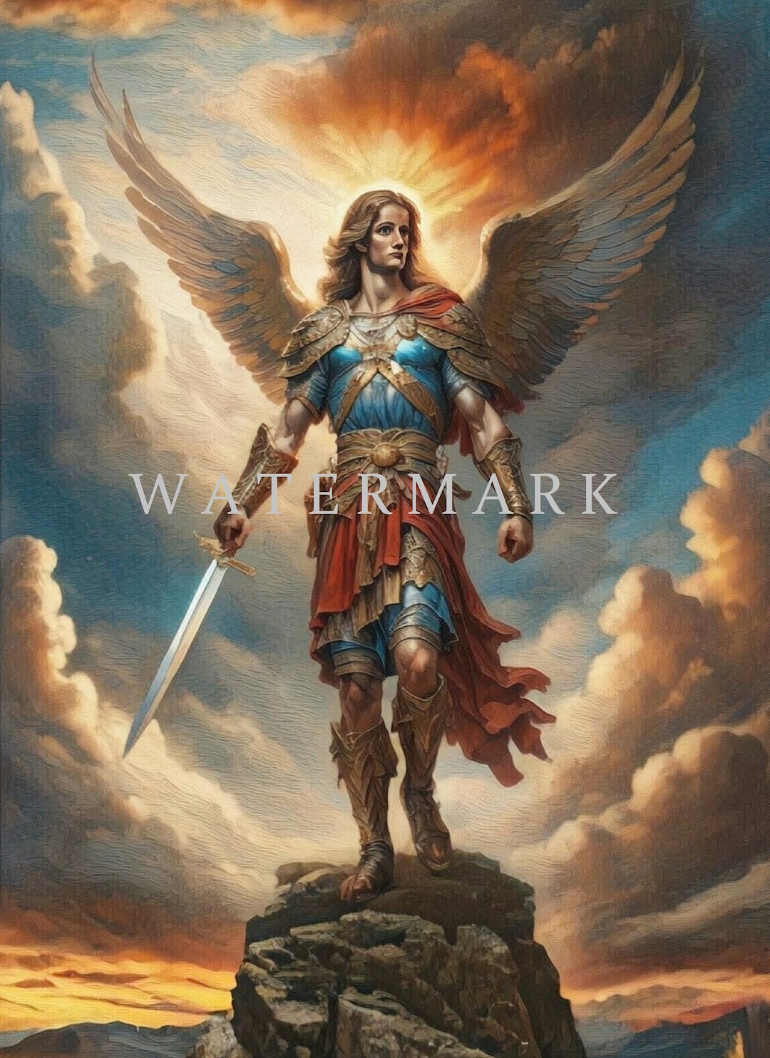 Archangel Michael Warrior Angel