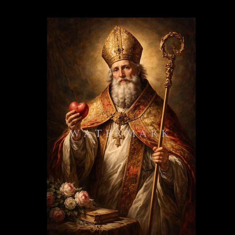 St Valentines Painting - Etsy