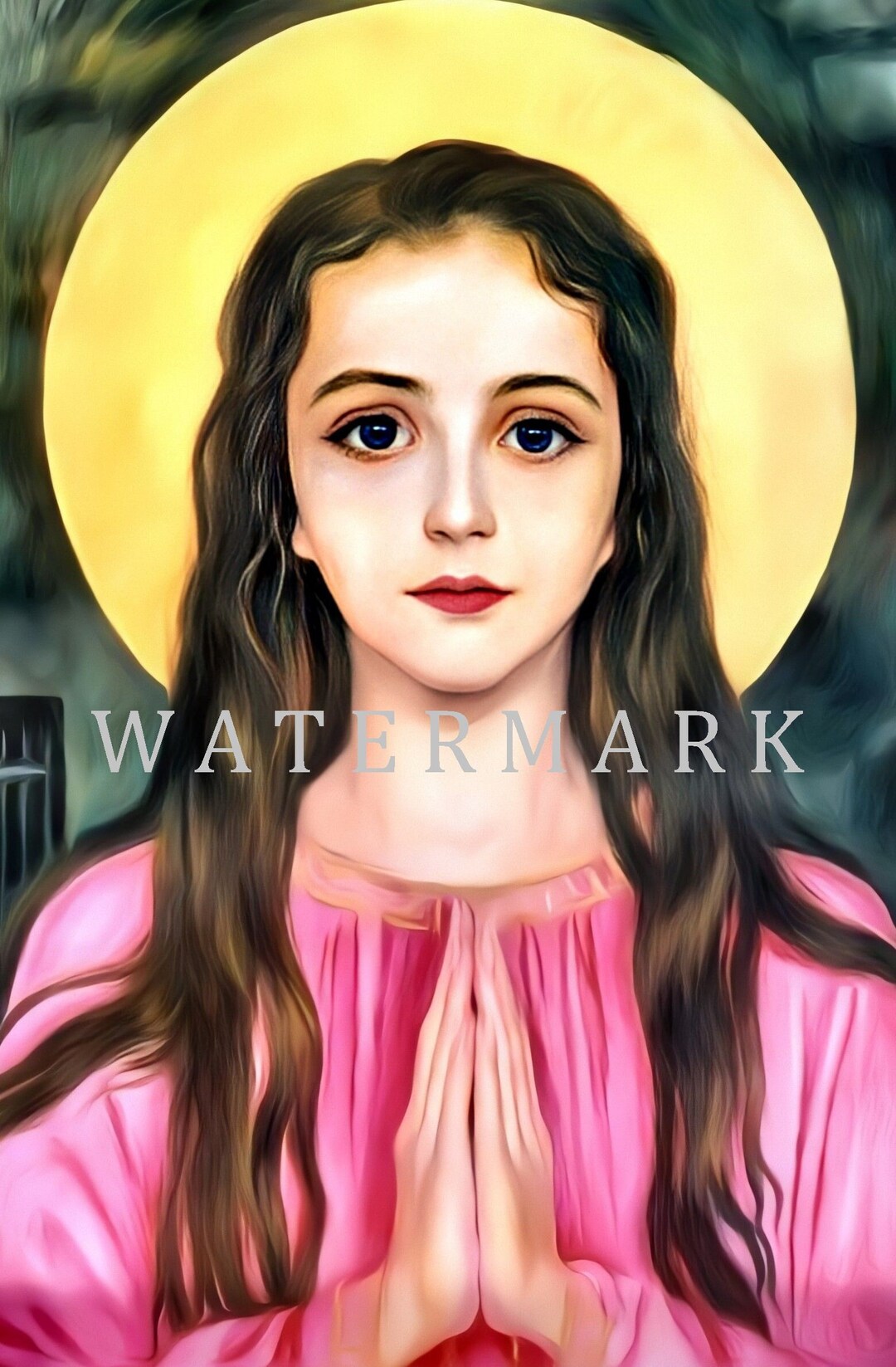 St. Philomena Custom DIGITAL DOWNLOAD Digital Oil Painting - Etsy