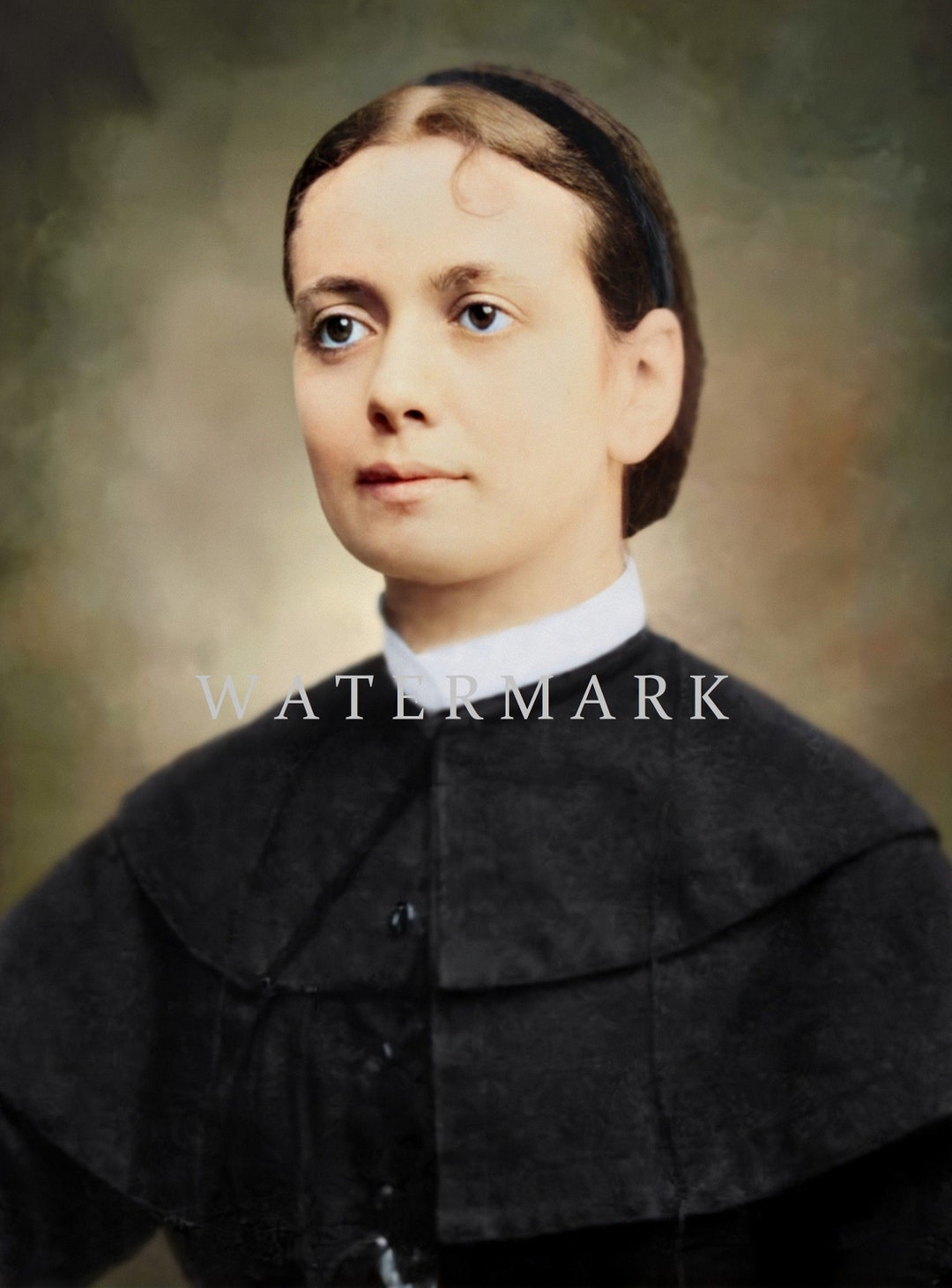 Blessed Salvina Petrilli Custom Colorized Digital Photo Painting ...
