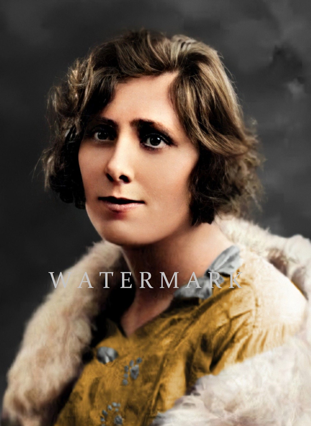 Venerable Margaret Sinclair Custom Colorized Digital Photo Painting ...