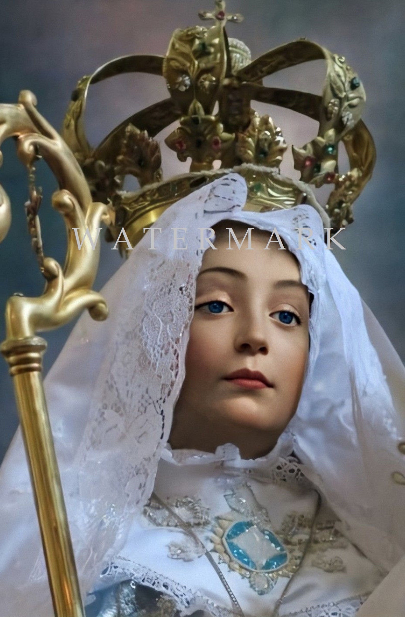 Custom DIGITAL DOWNLOAD Digital Oil Painting of Our Lady of - Etsy