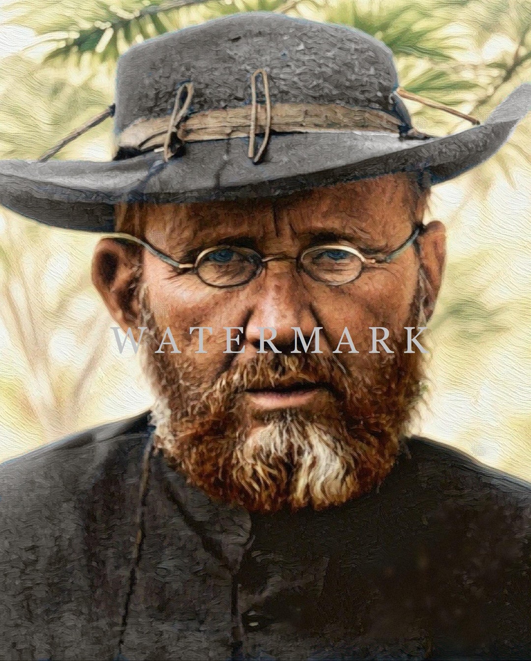 St. Damien of Molokai Custom Digital Oil Painting DIGITAL DOWNLOAD - Etsy