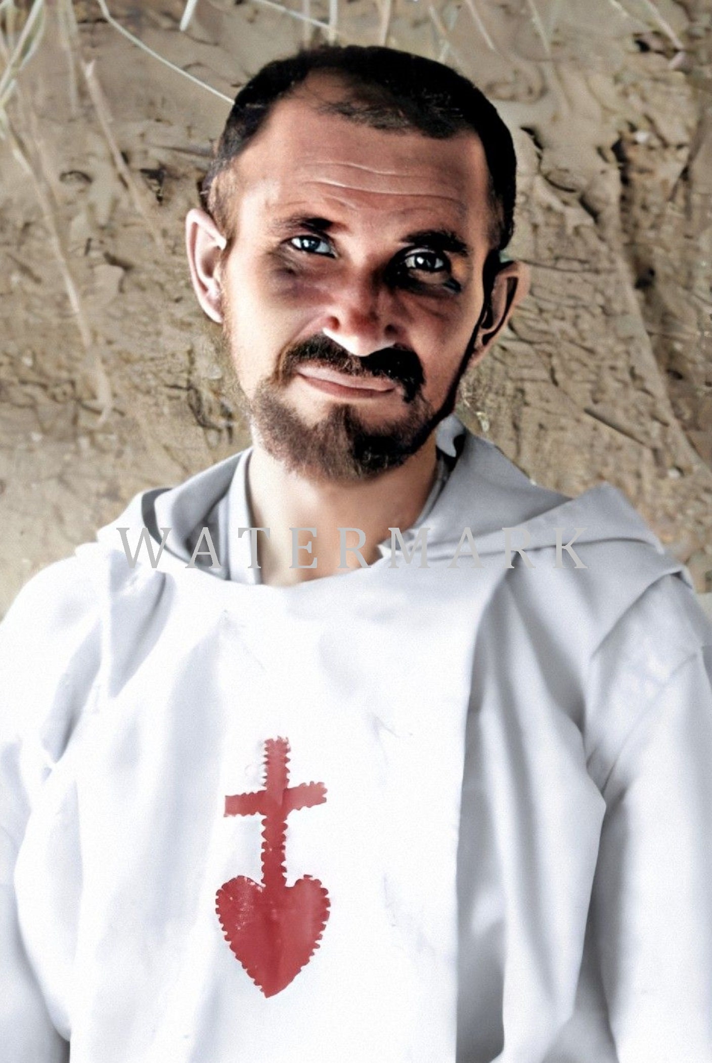 Blessed Charles de Foucauld DIGITAL DOWNLOAD Custom Colorized | Etsy