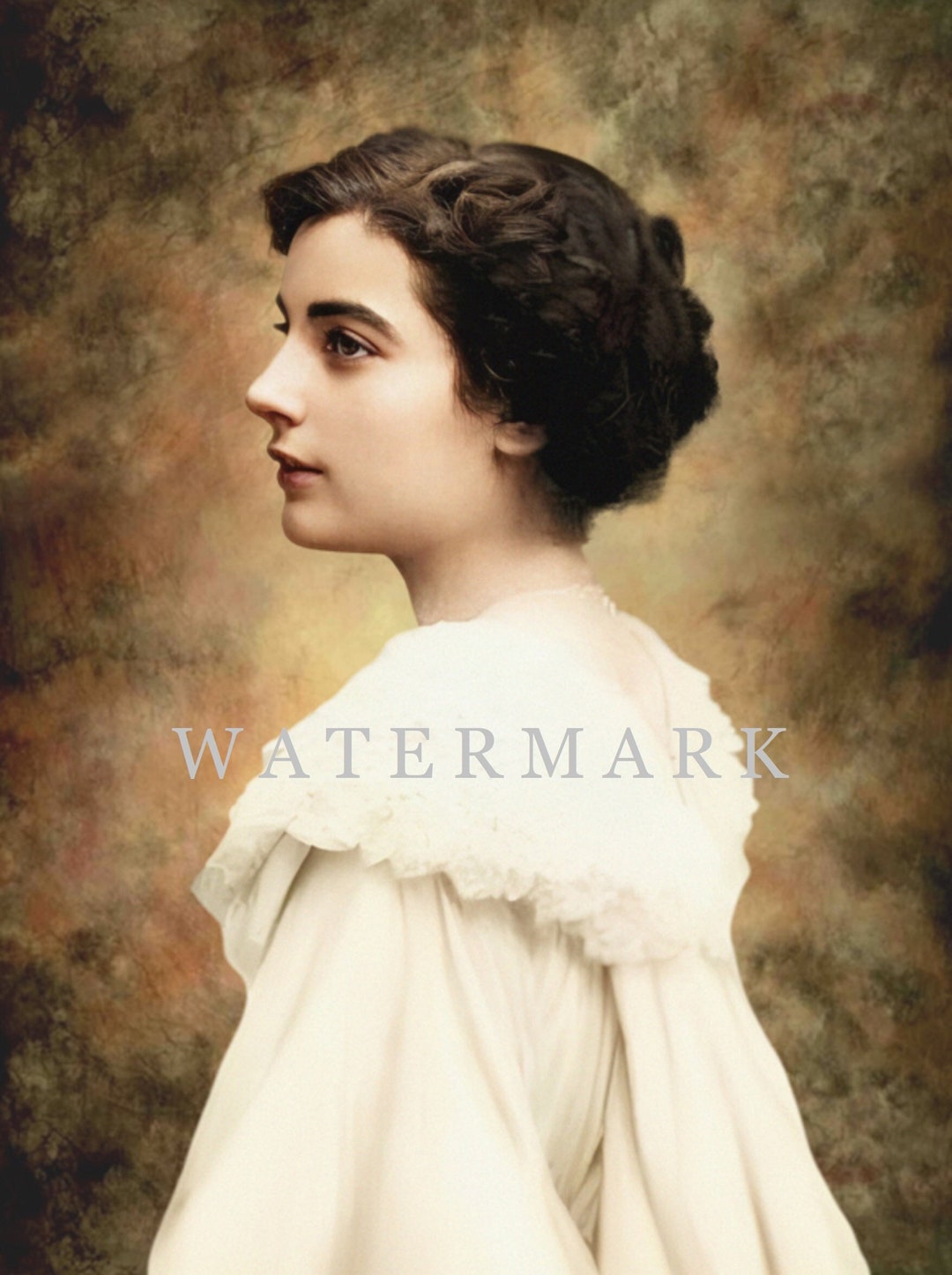 Venerable María Séiquer Gayá Custom Colorized Digital Photo Painting ...