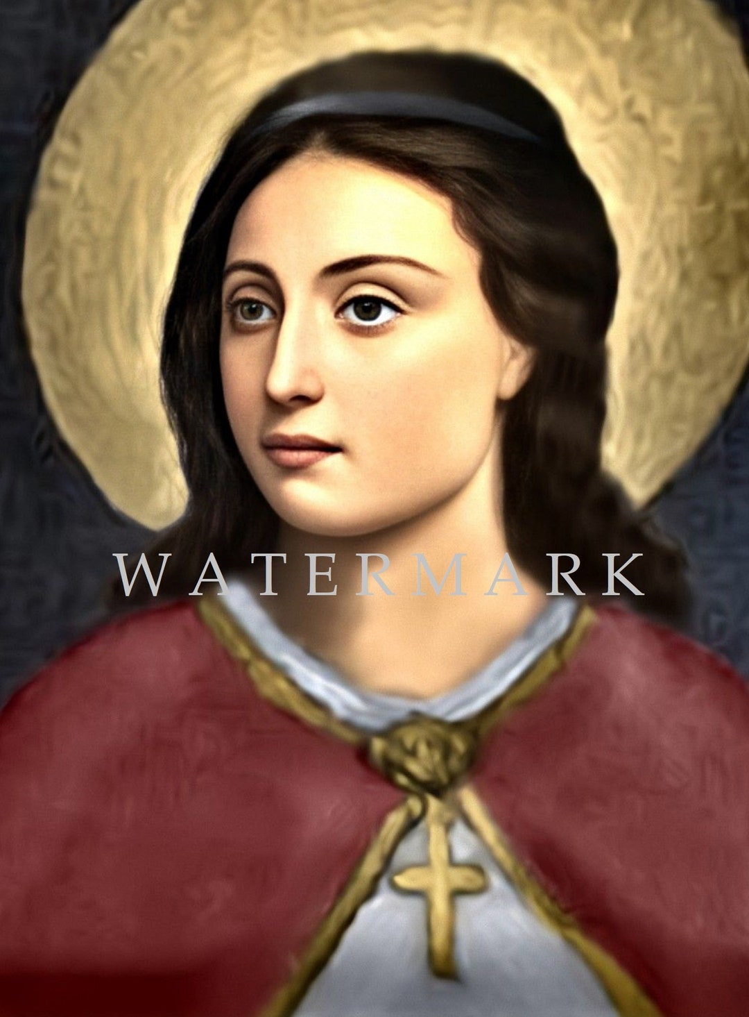 St. Oda of Brabant Customized and Restored DIGITAL DOWNLOAD Custom ...