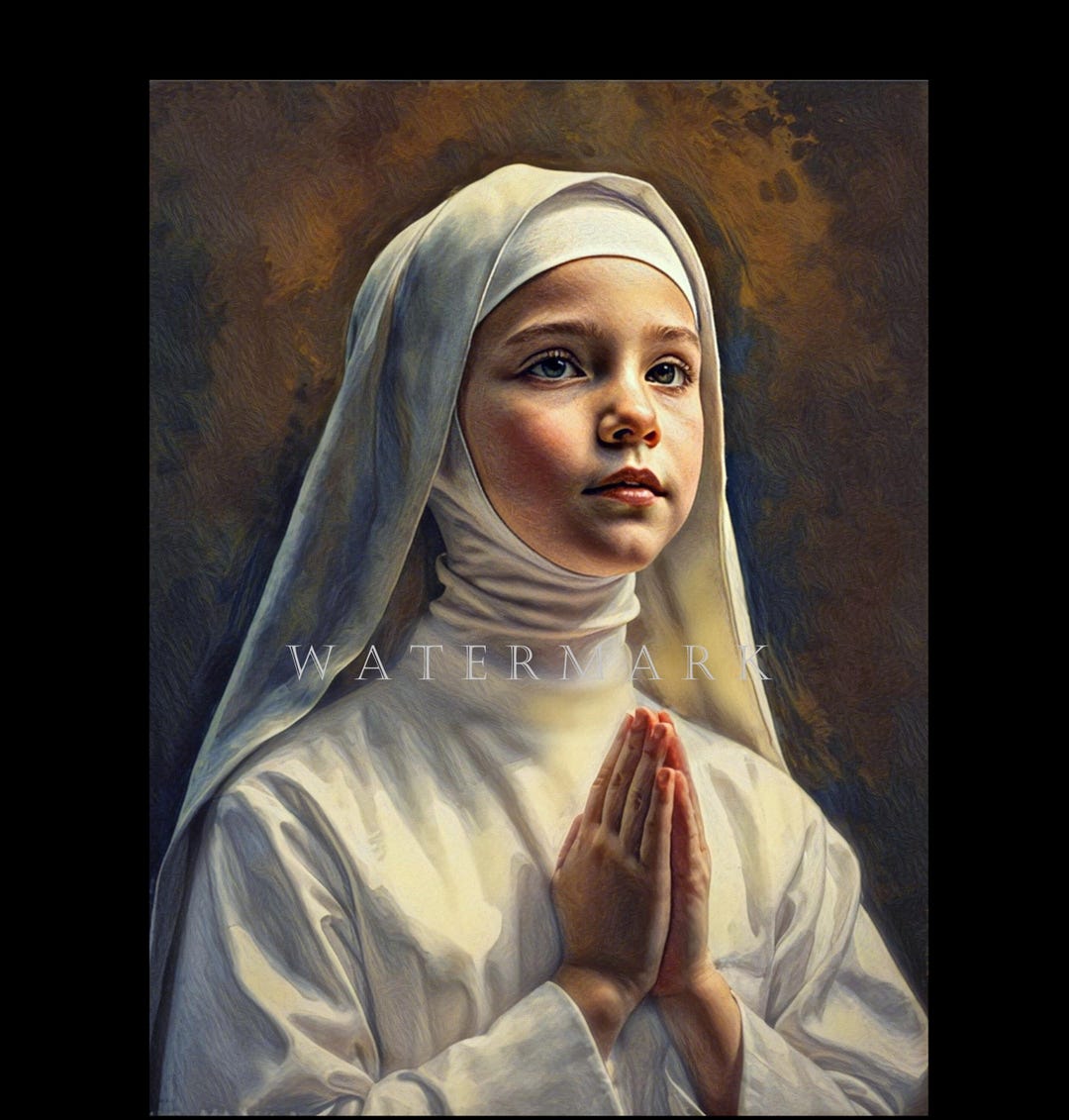 Blessed Imelda Lambertini Custom Digital Oil Painting DIGITAL DOWNLOAD ...