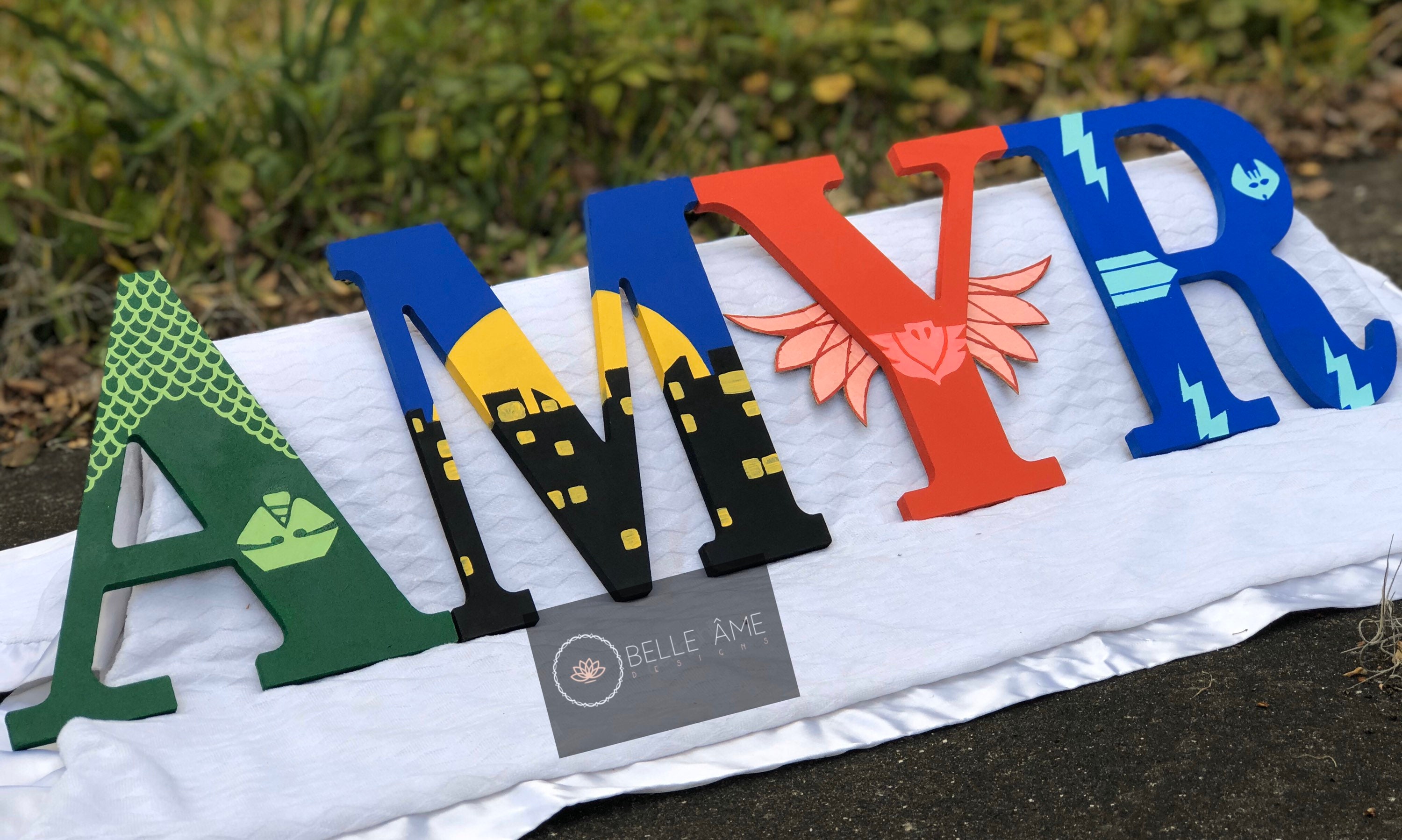 Custom Letters Various Designs | Etsy