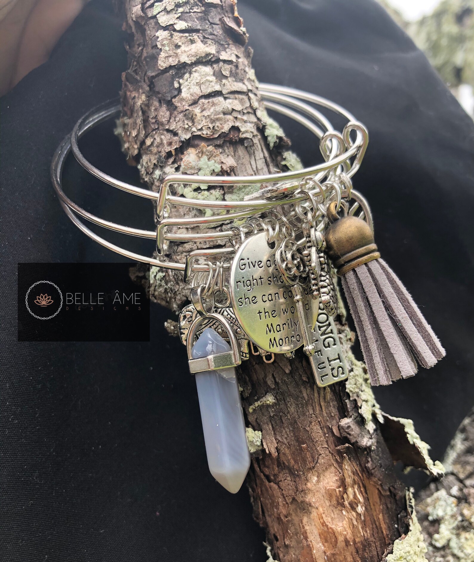 Expandable Charm Bracelet Sets - Etsy