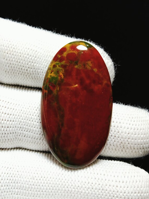 Blutstein Cabochon Jaspis Cabochon Blut Edelstein Blut - Etsy.de