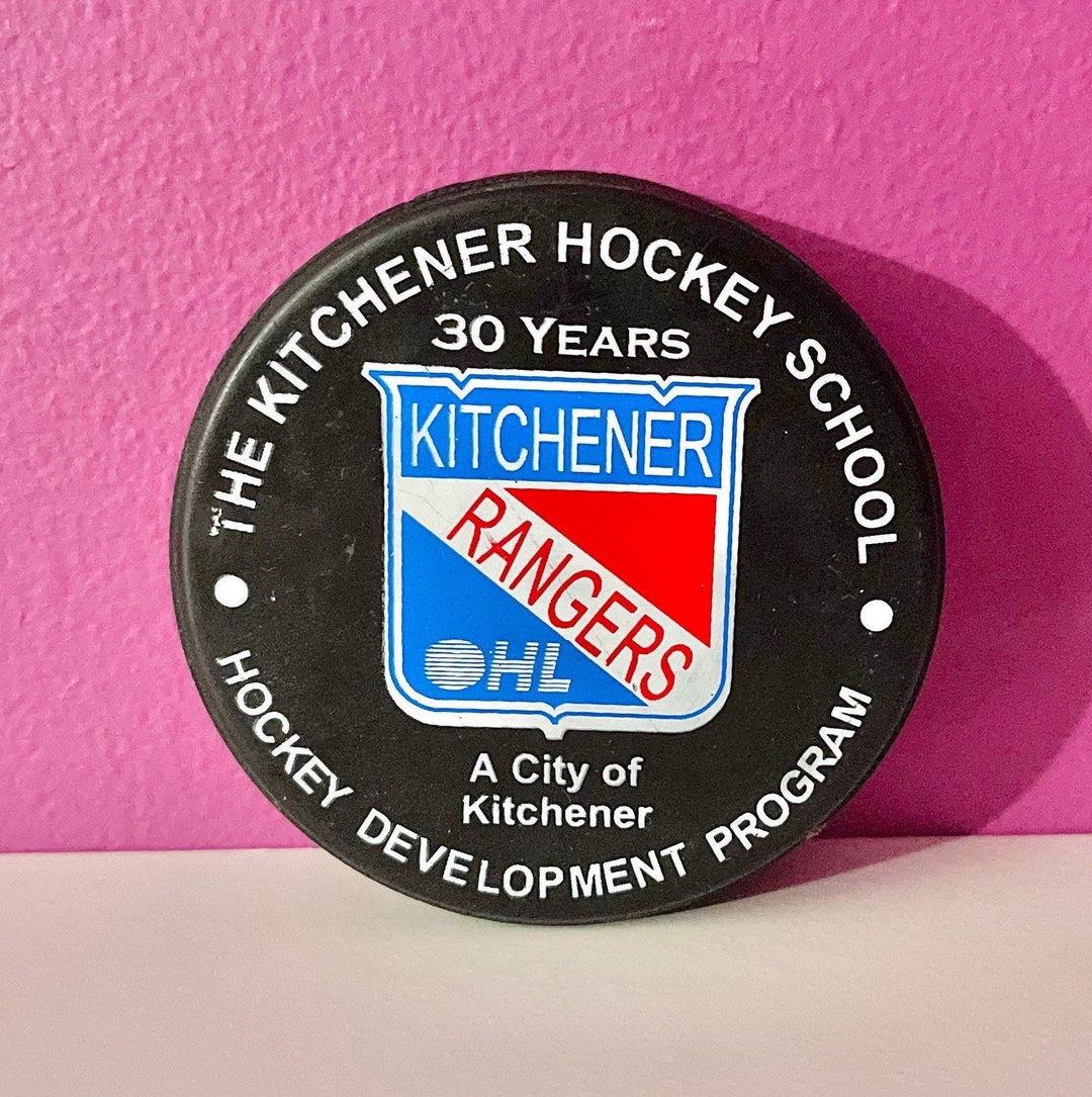 The Kitchener Hockey School Kitchener Rangers Vintage Puck - Etsy