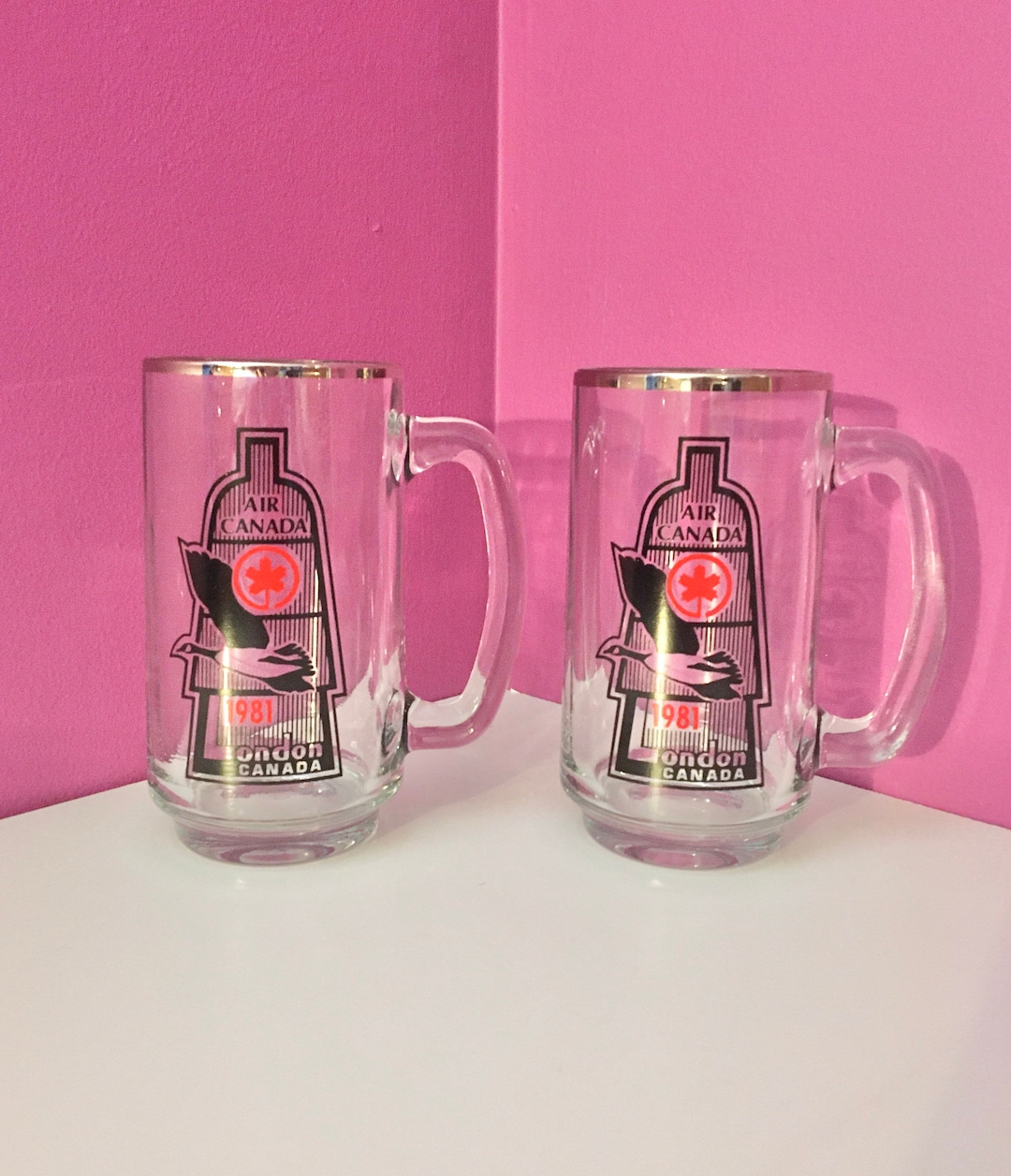 Air Canada Silver Broom Curling Championship 1981 Vintage Mugs - Etsy
