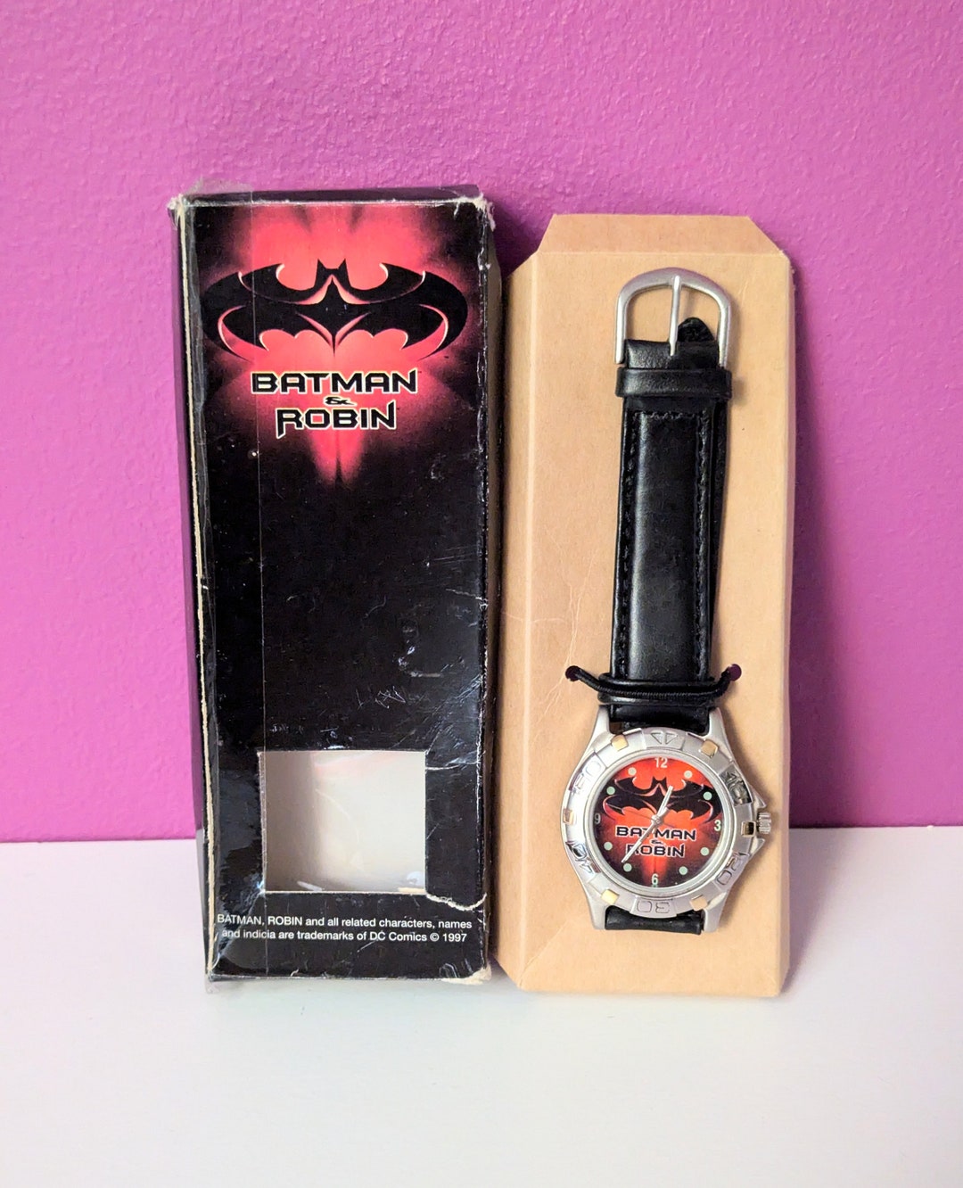 Batman and Robin 1997 Promo Vintage Watch - Etsy