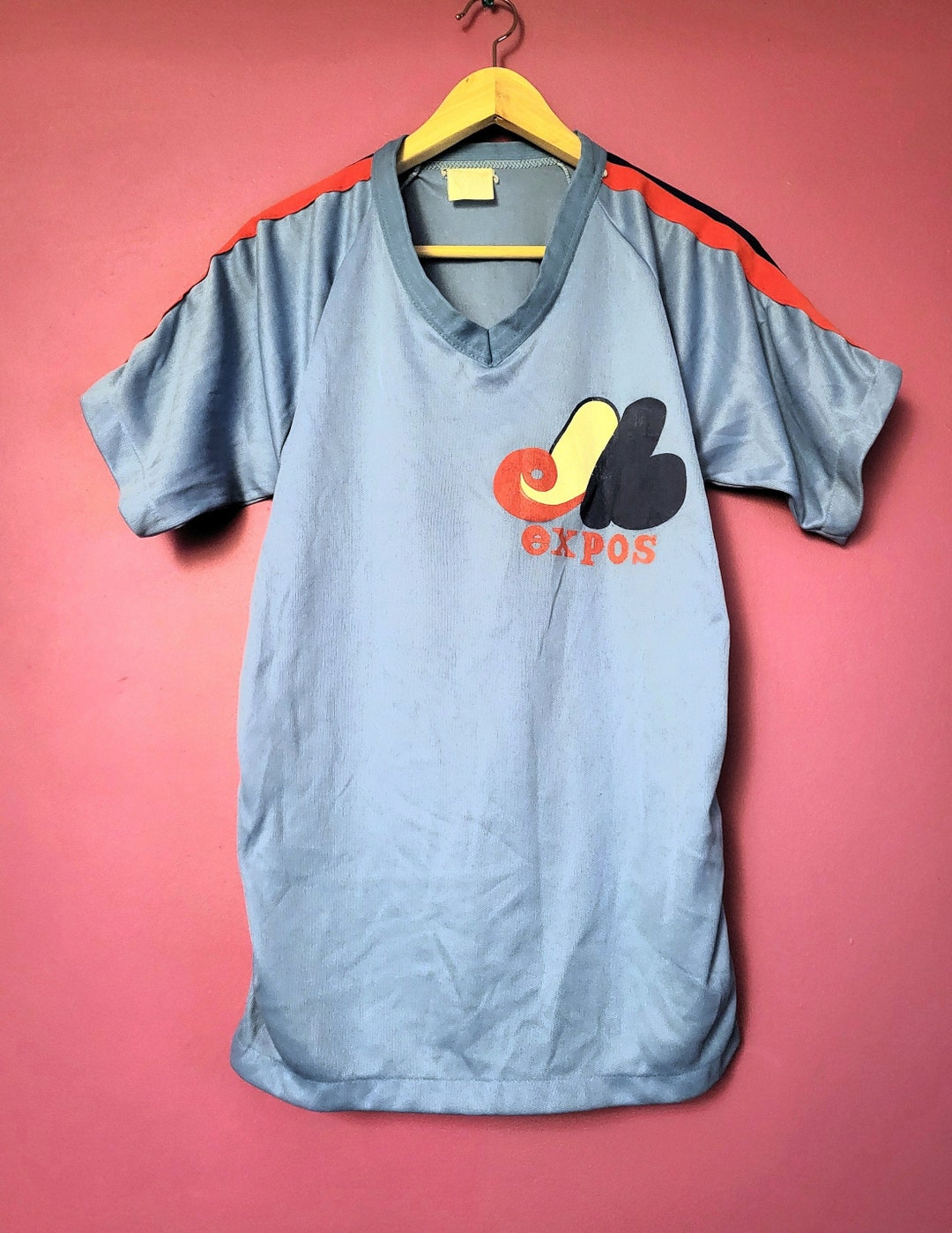 Montreal Expos Powder Blue Vintage 80s Jersey - Etsy