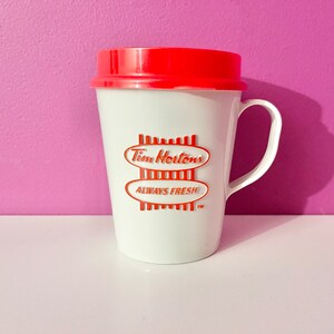 Vintage Tim Hortons Reusable Travel Coffee Mug - Etsy