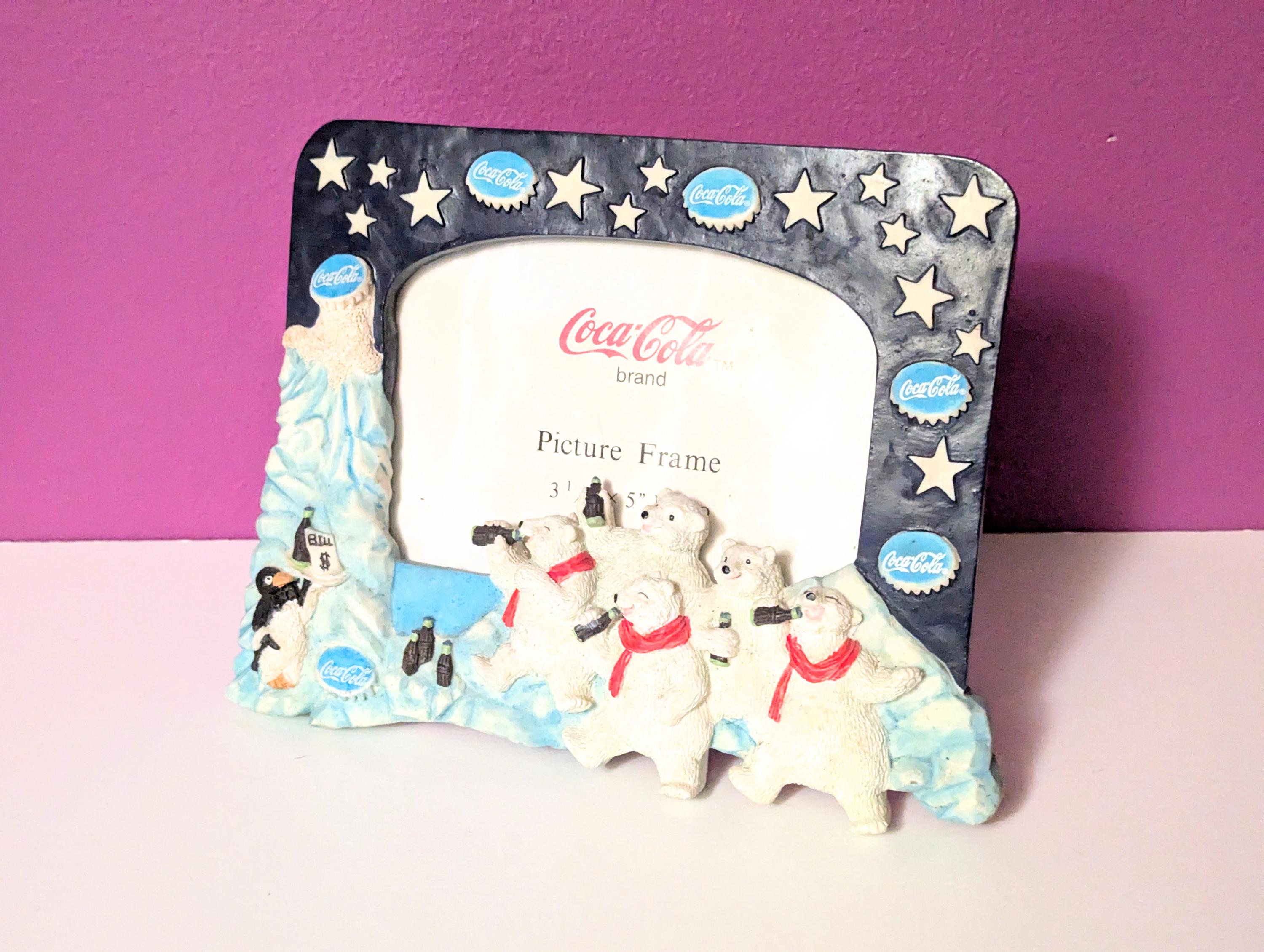 Vintage Coca Cola Picture Frame - Etsy
