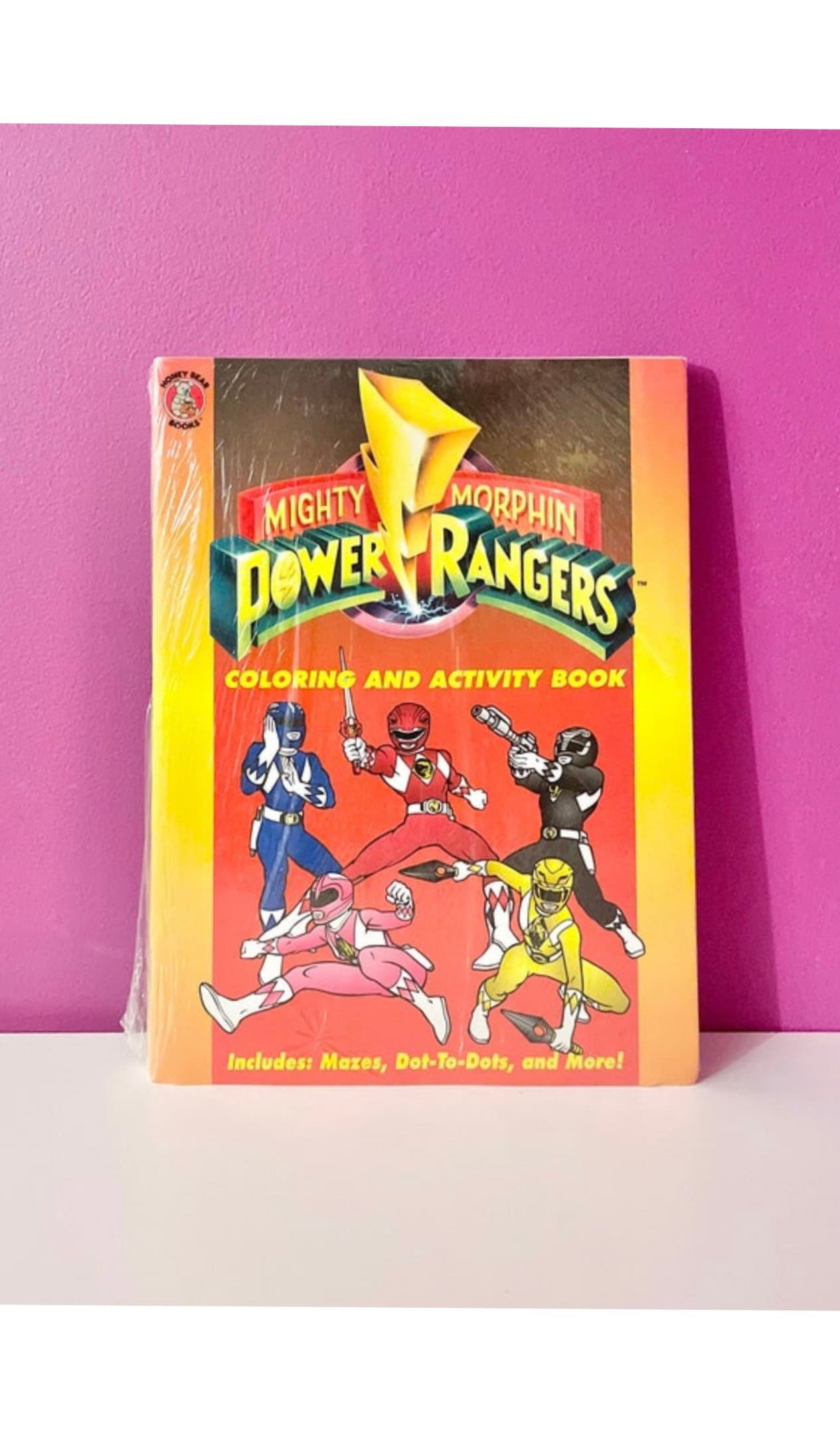 Power Rangers Activity Book Set - Etsy