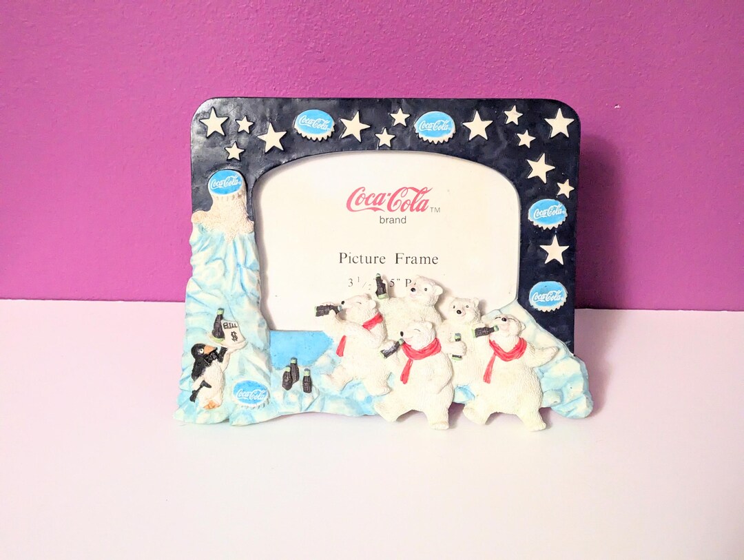Vintage Coca Cola Picture Frame - Etsy
