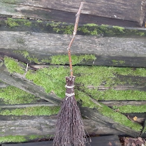 Birch Broom Witches Broom Natural Birch Branches Birch Twigs Broom ...