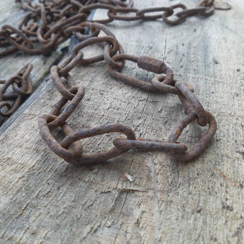 Rusty Chain - Etsy
