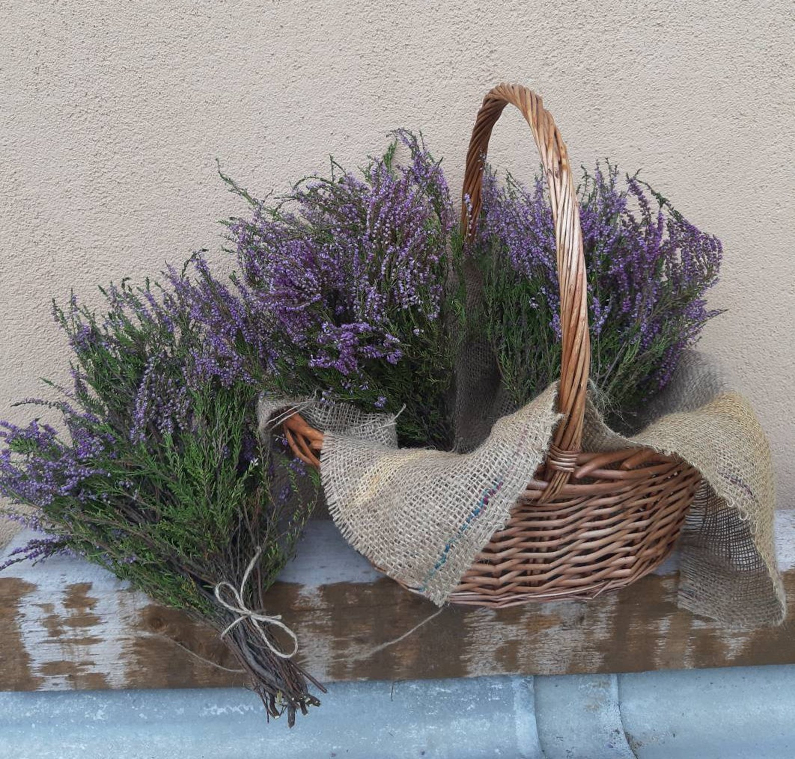 Dried Heather Flowers Bouquet Wedding Bouquet Forest Flowers - Etsy