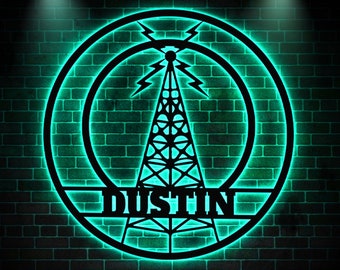 Ham Radio Led Wall Sign - Etsy